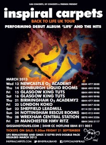 Inspiral Carpets to reissue debut album 'Life,' perform it on U.K. tour ...